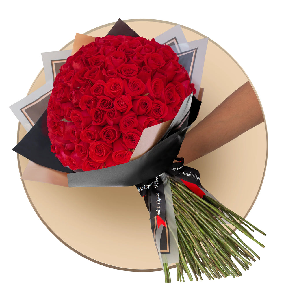 Ramo de 100 Rosas Precio