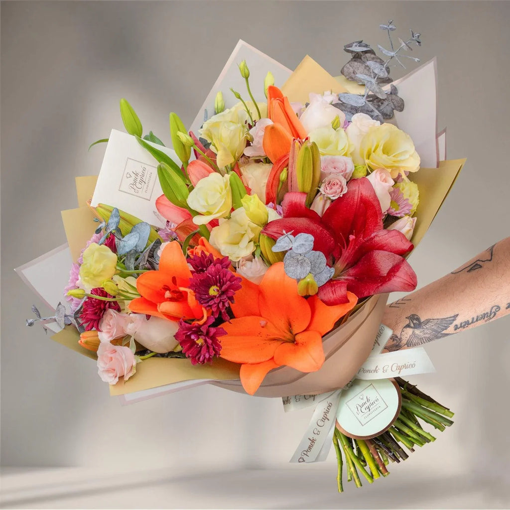 Ponch' & Capricó | Flores a domicilio CDMX DF | Florerías | Envía hoy